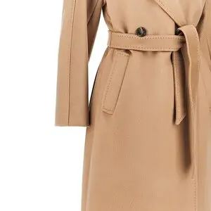 Max Mara Resina Belted Long Coat - Camel