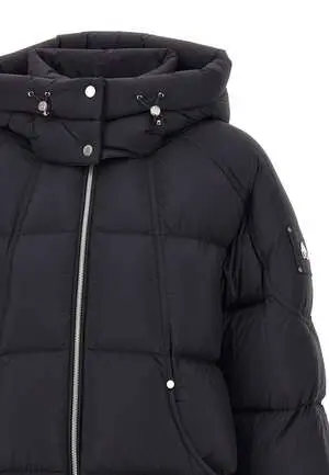 Moose Knuckles Zip-up Hooded Down Jacket