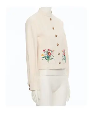 Valentino Garavani Long-sleeved Knitwear With Embroidered Pockets