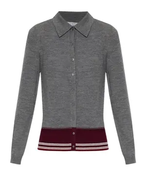 IRO PARIS Button-up Sweater - Gray