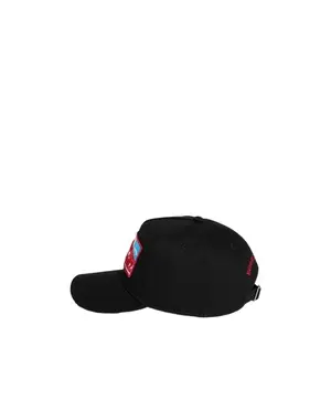 Dsquared2 Logo-patch Cotton Baseball Cap