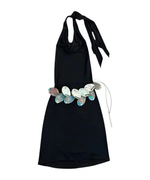 CONNER IVES Sleeveless Mini Dress - Black
