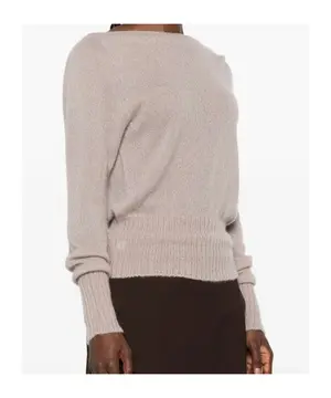 TOM FORD Boat-neck Sweater - Nude