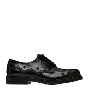 Simone Rocha Floral-lace Brogues