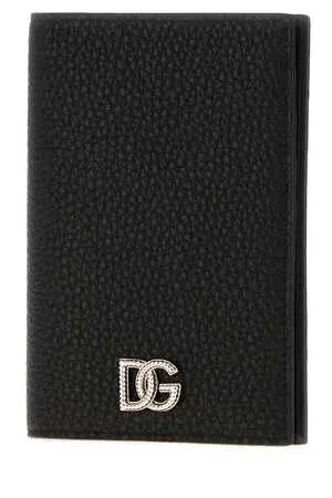Dolce & Gabbana Dolce Gabbana Logo Plaque Passport Holder
