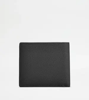 TOD'S T Timeless Pebbled-leather Wallet