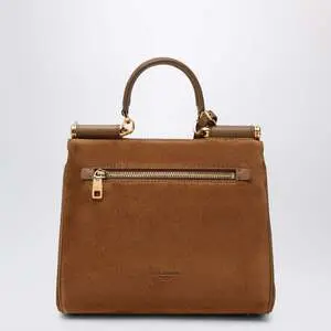 Dolce & Gabbana Small My Sicily Handbag - Camel