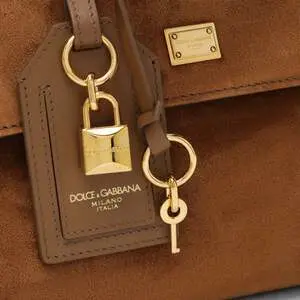 Dolce & Gabbana Small My Sicily Handbag - Camel