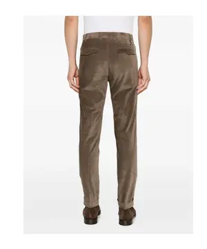 PT TORINO Corduroy Trousers With Belt Loops