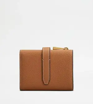 TOD'S T Timeless Zip Wallet