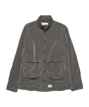 RANRA Long-sleeve Casual Jacket With A Stand-up Collar - Grey