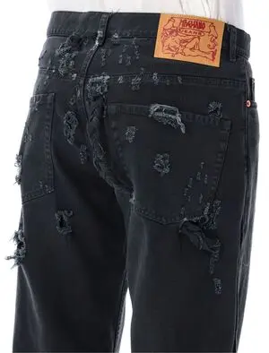 MAGLIANO Livello Broken Bull Distressed Jeans