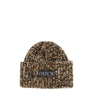 PATOU Logo Hat - Brown