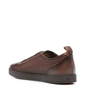 Santoni Round-toe Lace-up Shoes