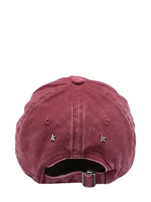 GOLDEN GOOSE Logo-patch Star-stud Baseball Cap