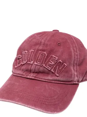 GOLDEN GOOSE Logo-patch Star-stud Baseball Cap