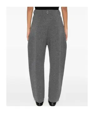 LISA YANG Wrenda Belt-loop Knitted Trousers