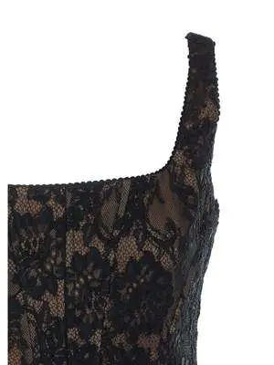 SELF-PORTRAIT Lace Corset Top