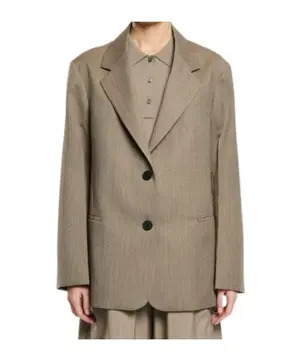 Studio Nicholson Long-sleeved Suit Jacket - Gray