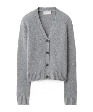 LISA YANG The Marionette Cardigan - Ash Grey