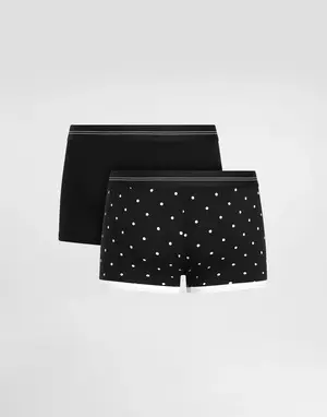 Dolce & Gabbana Bi-pack Cotton Jersey Boxers