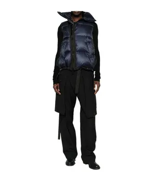 Sacai Quilted Zip-up Gilet