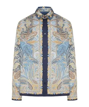 Etro Long-sleeve Shirt - Blue