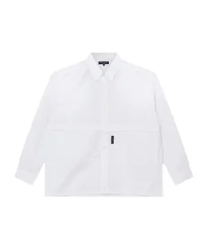Comme Des Garçons Cotton Concealed Shirt