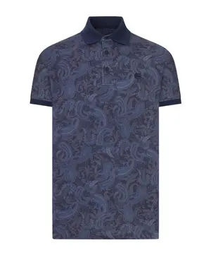 Etro Short-sleeved Polo Shirt - Blue