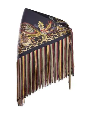 Etro Tasseled Square Scarf