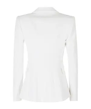 Elisabetta Franchi Notched Lapel Single-breasted Blazer