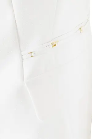 Elisabetta Franchi Notched Lapel Single-breasted Blazer