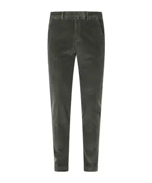 BRIGLIA 1949 Casual Trousers With Belt Loops - Black