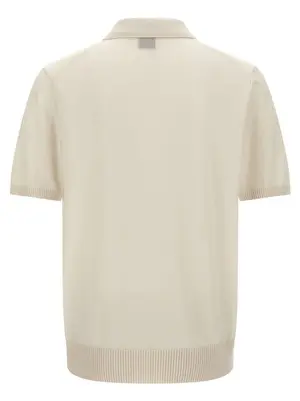 Hugo Boss H-lantoni Knitted Polo Shirt
