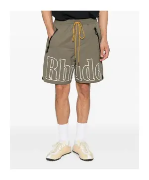 Rhude Drawstring Elastic-waist Shorts