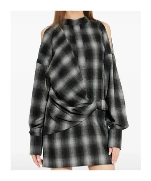IRO PARIS Plaid Dress