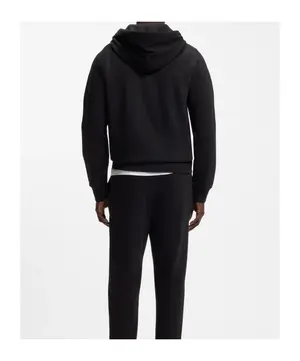 Hugo Boss Long-sleeved Zip-up Hooded Sweatshirt