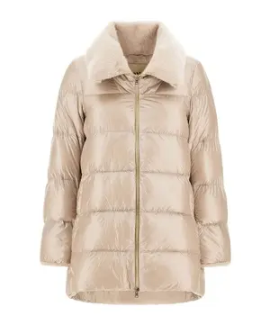 Herno Long-sleeved Down Jacket - Light Beige