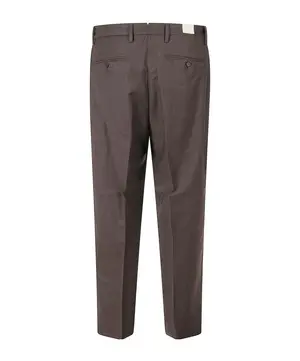 BRIGLIA 1949 Button-detail Straight-leg Trousers