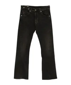 LEVI'S Logo-patch Straight-leg Jeans - Black