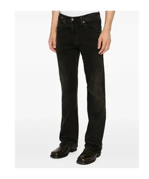 LEVI'S Logo-patch Straight-leg Jeans