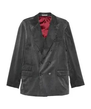 Brunello Cucinelli Double-breasted Corduroy Blazer