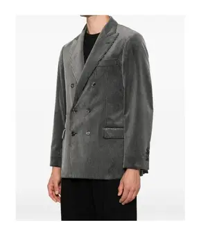 Brunello Cucinelli Double-breasted Corduroy Blazer