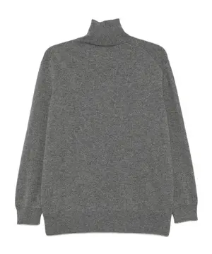 Malo High-neck Cashmere Sweater - Grey