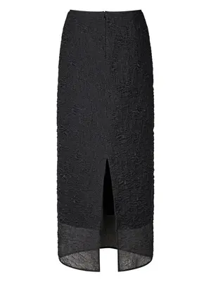 Cecilie Bahnsen Back Slit Midi Skirt
