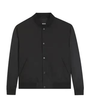 Hugo Boss Long-sleeve Casual Jacket - Black