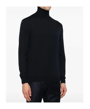 Malo Long-sleeve High-neck Top