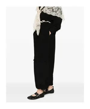 Sea Lace-trimmed Cargo Trousers