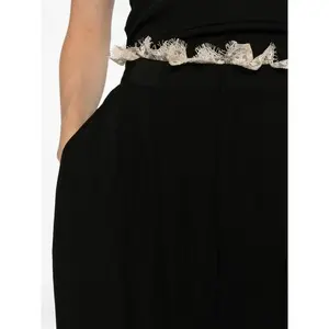 Sea Lace-trimmed Cargo Trousers