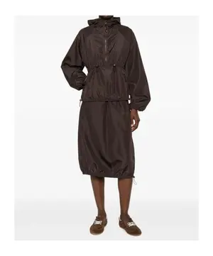 Cecilie Bahnsen Long-sleeved Casual Jacket With Drawstring Waist